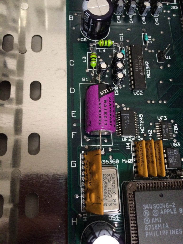 Apple IIGS (ROM 01) Battery Replacement (Easy Version) – Mushagaeshi.com